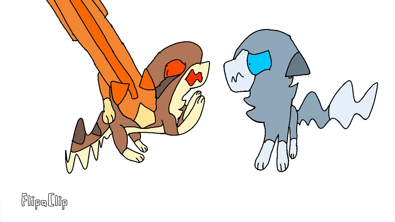 Tigerstar ( claw ) attacks Bluestar WARNING BLOOD