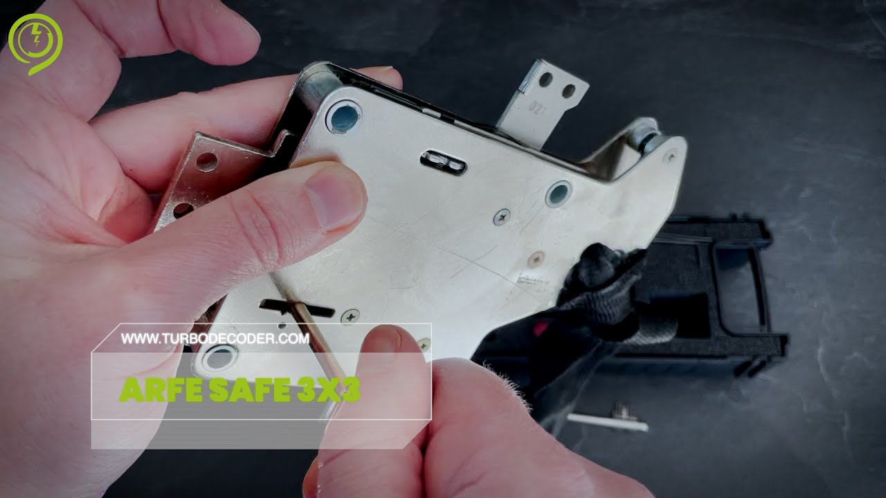 Arfe 3x3 Safe lock opening with DM Decoder by LuckyLocks AD