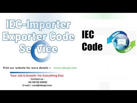 Export Import Code Number Services, IEC Registration Services in India