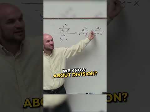 Complex Fractions are just Division Problems