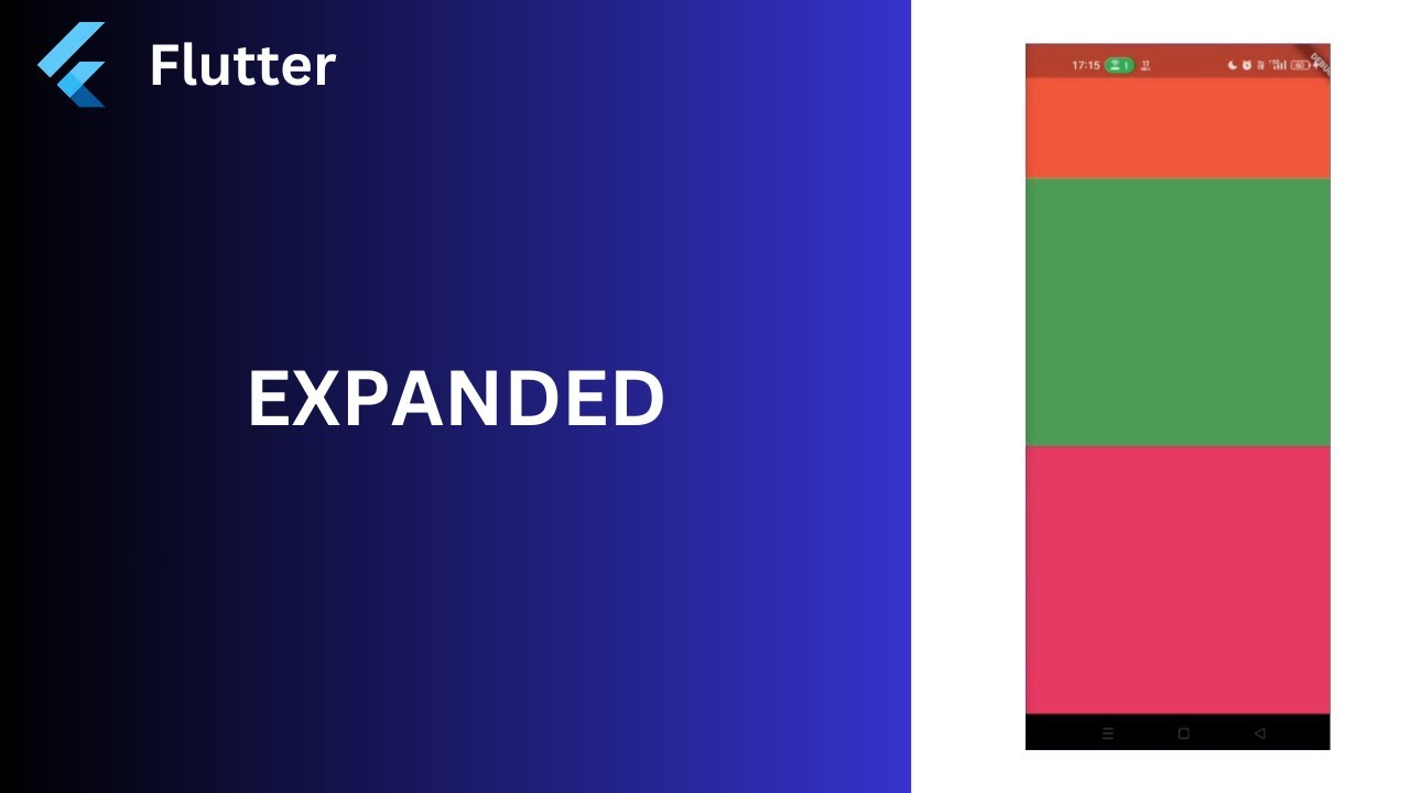 Expanded Widget | Flutter Expanded Widget Tutorial - #02