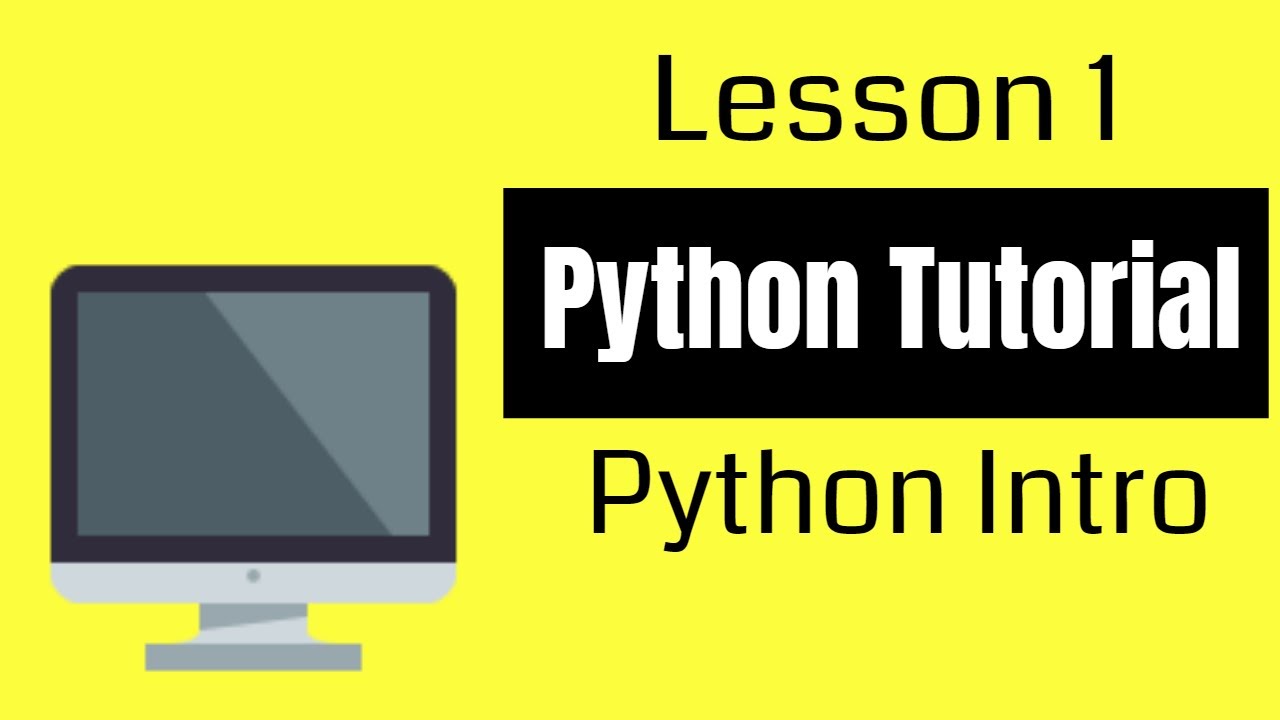 Python Tutorial Lesson 1 Python Intro (Coder Kid)