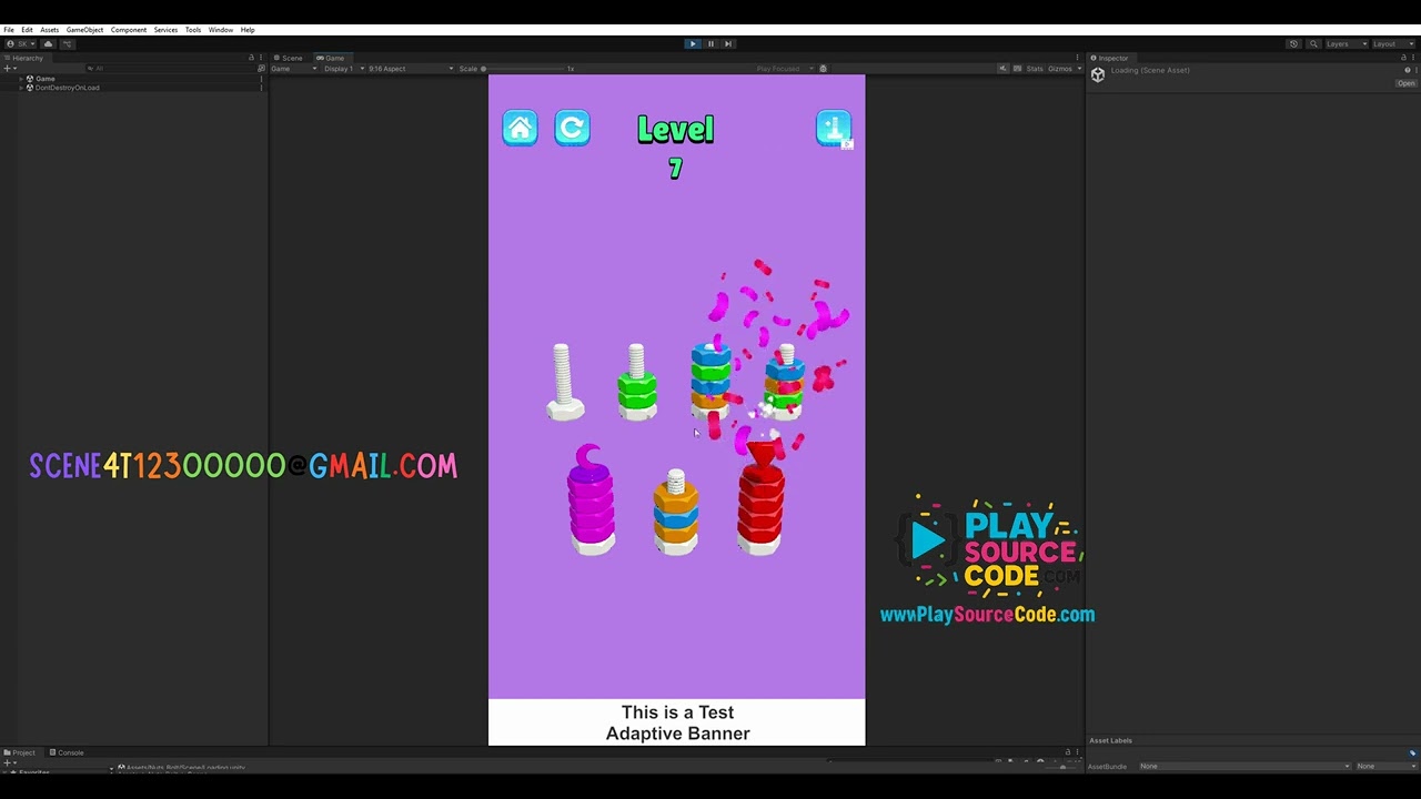 Nuts & Bolts: Sort Unity Source Code – Buy & Reskin at Playsourcecode.com