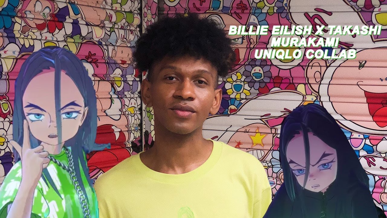 BILLIE EILISH X TAKASHI MURAKAMI UNIQLO IN TOKYO