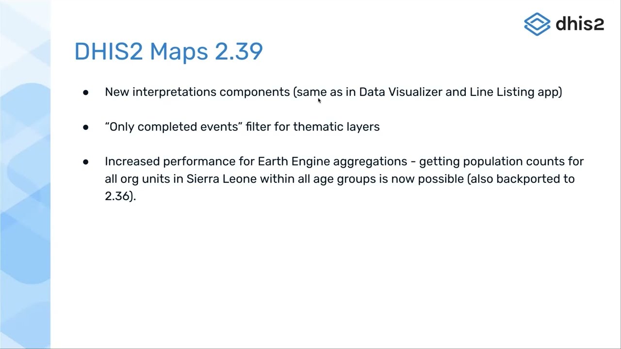 Analytics: Maps - DHIS2.39