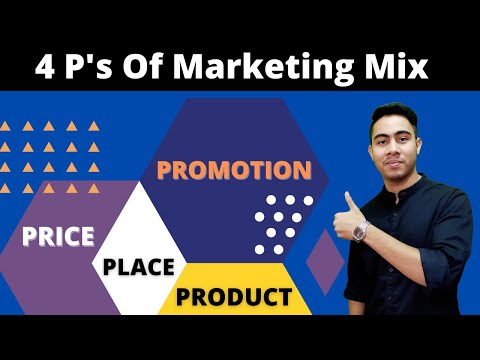 WHAT IS MARKETING MIX | 4 P's of Marketing Mix in Hindi | Explained