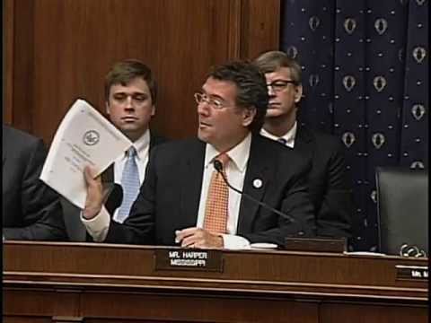 Harper Questions Witness During Stanford Financial Hearing