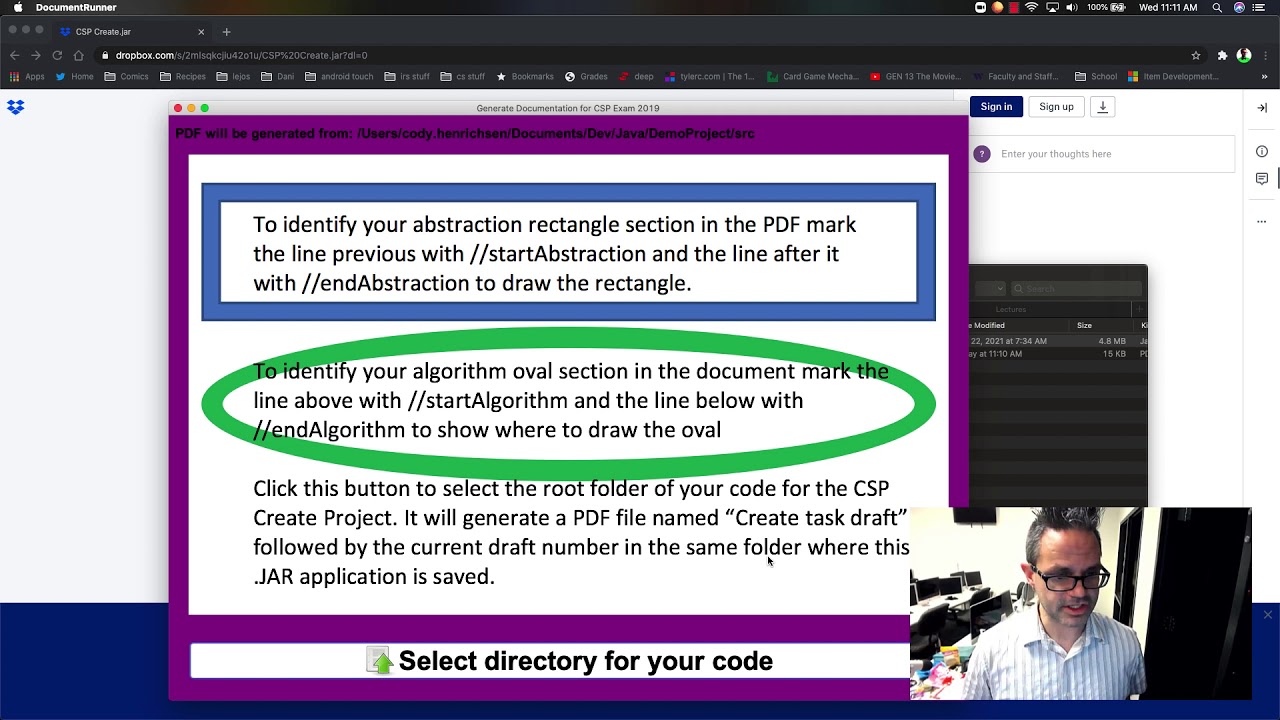 CSP Create Task: Code to PDF