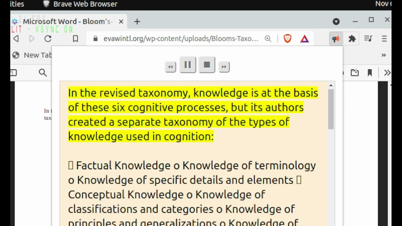 Vanderbilt university_bloom taxonomy