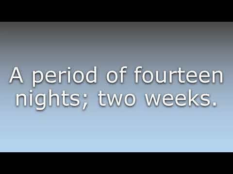 What does Fortnight mean?