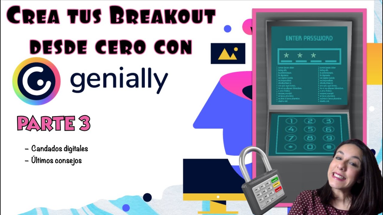 Cómo crear un Breakout o Escape game con genially desde 0 - PARTE 3 - CANDADO DIGITAL