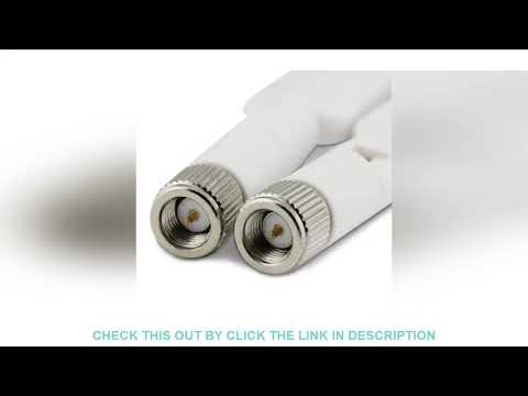 Cheap 2PCS LTE external antenna 12dBi 4g router antenna with SMA male connector for huawei B525 r