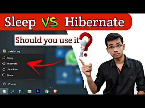 Sleep Vs Hibernate | Good or Bad | When to use it? | HINDI