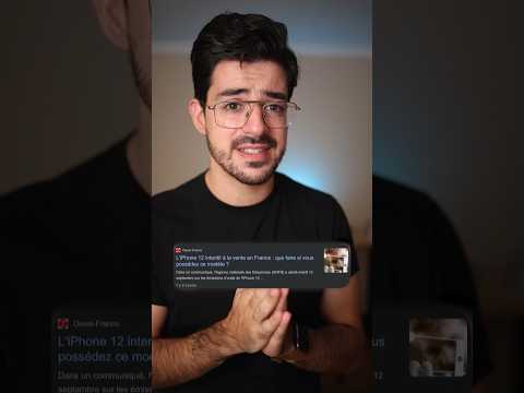 ⚠️iPhone 12 - INTERDIT ? Il faut faire ça ! @Apple #iphone12