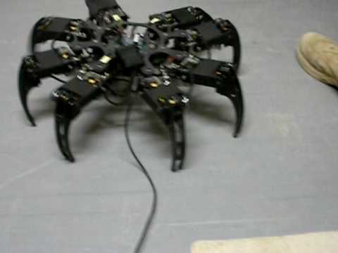 Veteran Robot Features Eight Legs And BeagleBoard | Hackaday