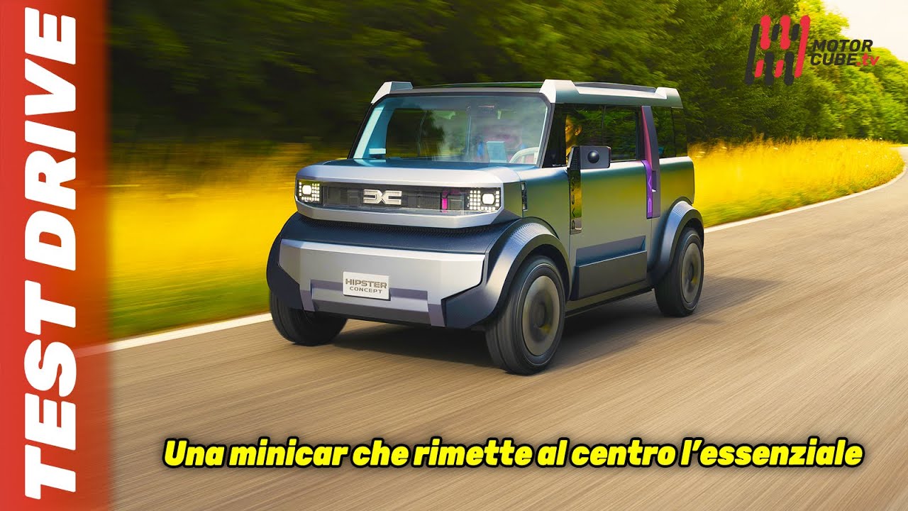 NEW DACIA HIPSTER CONCEPT 2025 - FIRST TEST DRIVE