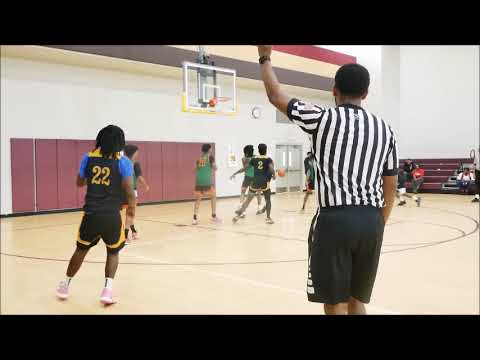 L b Landry vs G W Carver 2025 Boys Summer league basketball game Full Coverage