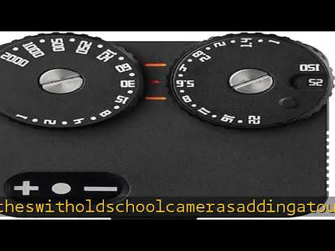 TTartisan Light Meter II, Real-time Metering Tool, Two Dial to Adjust ISO, Aperture and Shutter Spe
