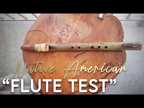 Native American River Cane Handcarved Flute | Reverb