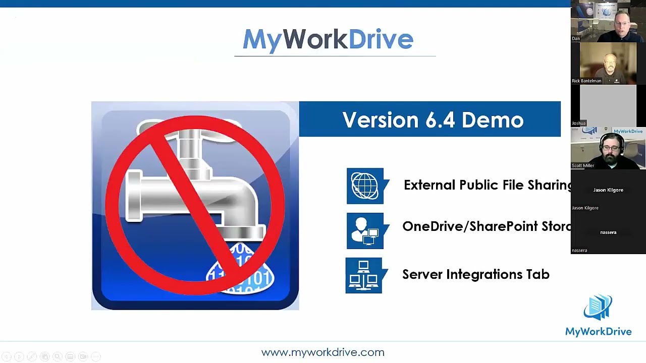 MyWorkDrive 6.4 Preview Webinar