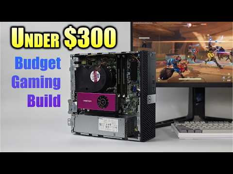 Build A FAST Low-Cost SFF Gaming Pc For Less Than $300!