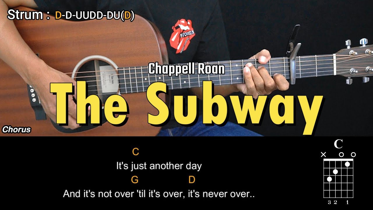 The Subway - Chappell Roan | EASY Guitar Tutorial with Chords - Guitar Lessons