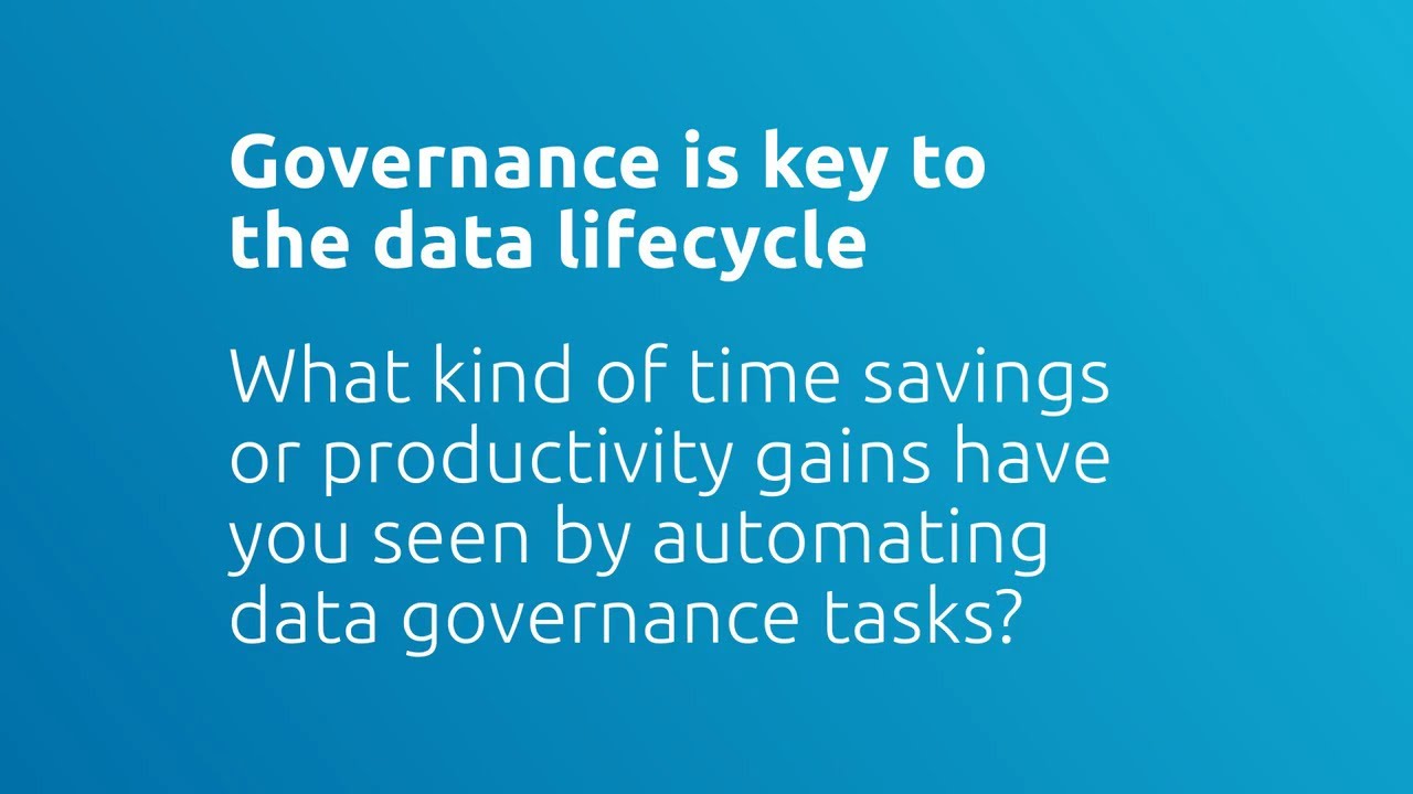 Automating data governance tasks
