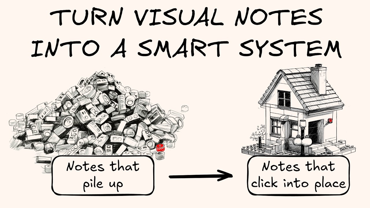 How to Turn Your Visual Notes into a Smart System (The Shipping Container Method)