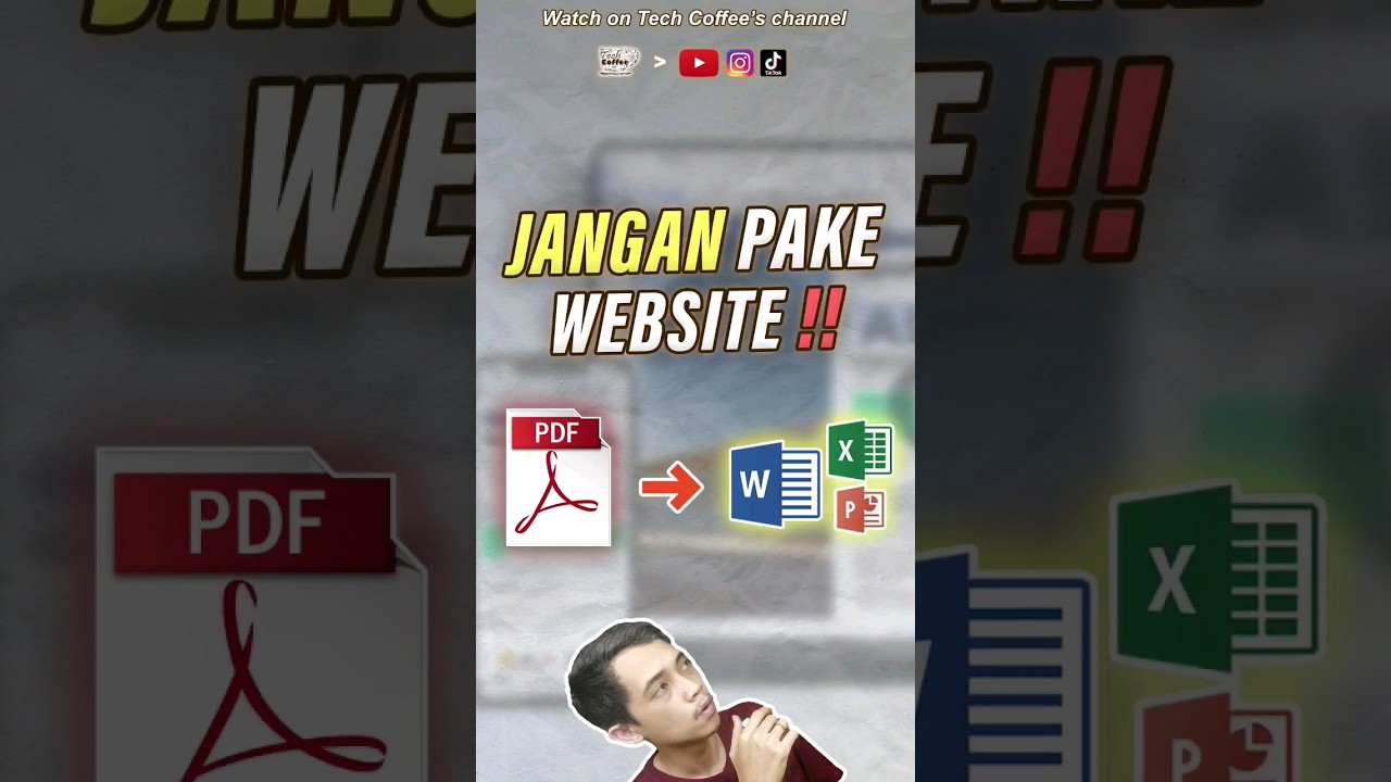 🚫 JANGAN PAKE WEBSITE untuk merubah PDF yang sensitif 🚫