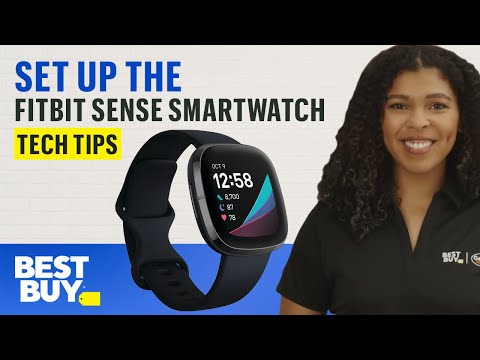 Setting Up the Fitbit Sense Smartwatch - Tech Tips from Best Buy
