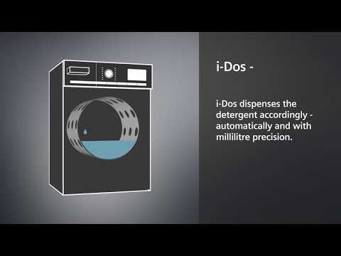 Siemens washing machines with i-Dos