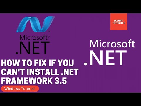 Cant install net framework 3.5 windows 10 - How To Fix