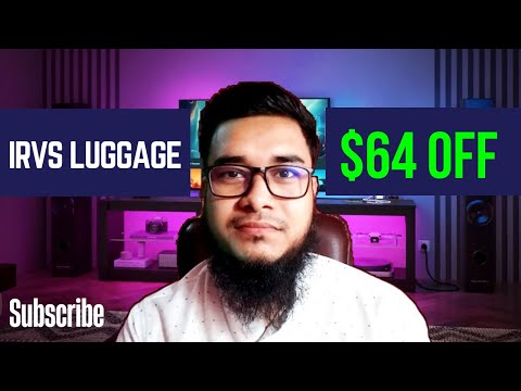 Irvs Luggage Discount Code | Irvs Luggage Coupon Code | $64 OFF