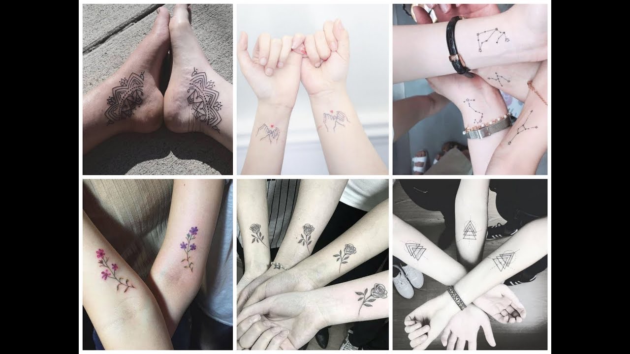 Top-50 Beautiful  Best Friends Tattoos Design Ideas