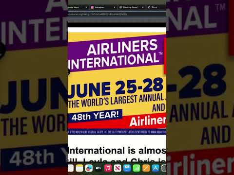 Airliners International 2025! #shorts