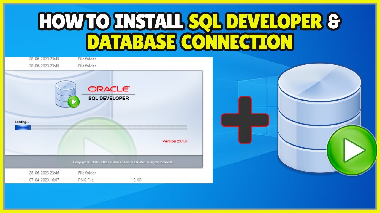 How To Install Oracle SQL Developer on Windows 11/10 2025 | Setup Database Connection
