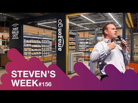 Steven's week 156! News about Amazon Go, CVS pharmacies and much more.