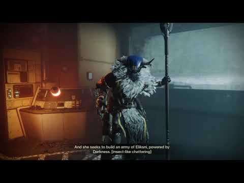 Destiny 2 - Variks freaking out (character model bugged)