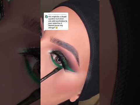 How to Apply Eyeshadow on Waterline Safely! READ the description #makeuptips #makeuphacks #eyes