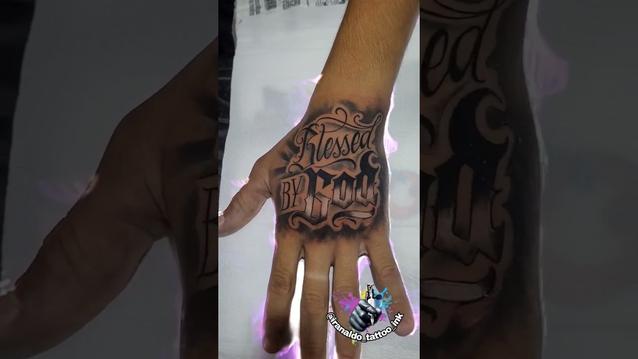 tatuagem na mão 