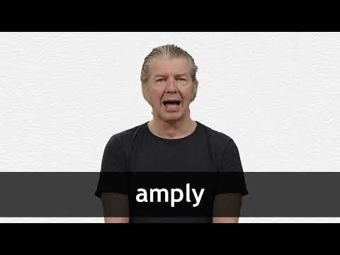 AMPLY definition and meaning | Collins English Dictionary