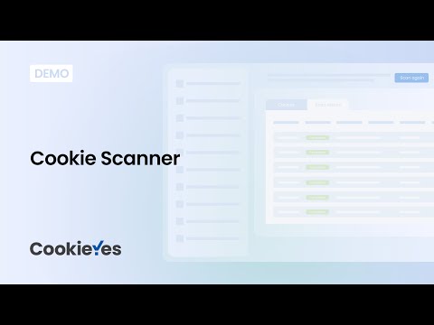 How to scan your website for cookies?
