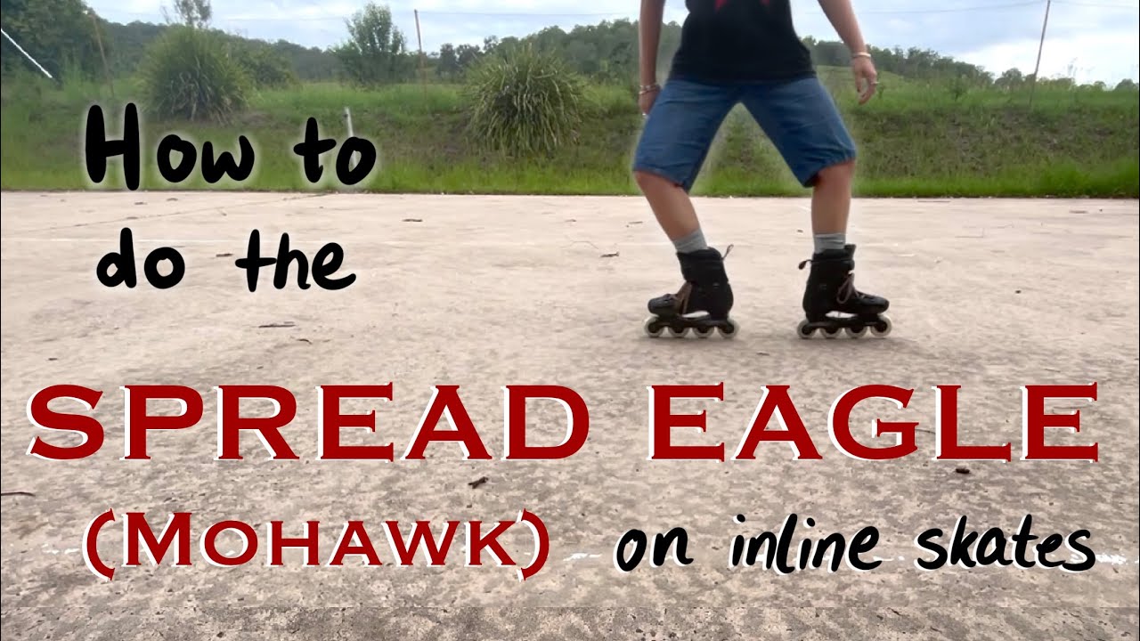 How to do the SPREAD EAGLE on Inline Skates (Beginner-Intermediate)