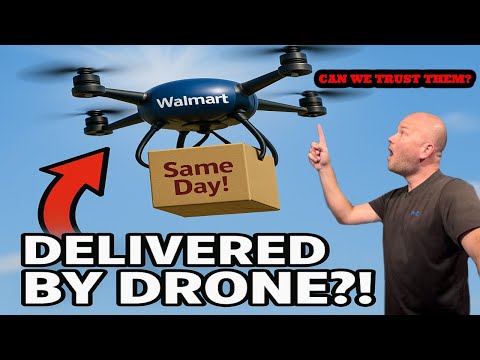 Walmart’s Flying Robots Are Taking Over! Same-Day Delivery Is HERE