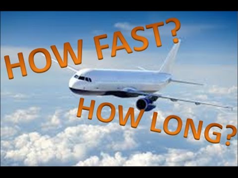 How Fast Does An Airplane Go?!