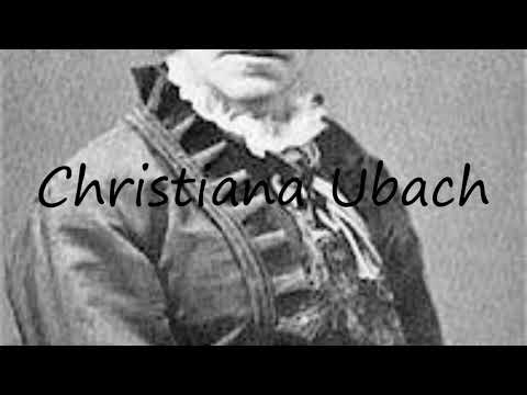 How to Pronounce Christiana Ubach?