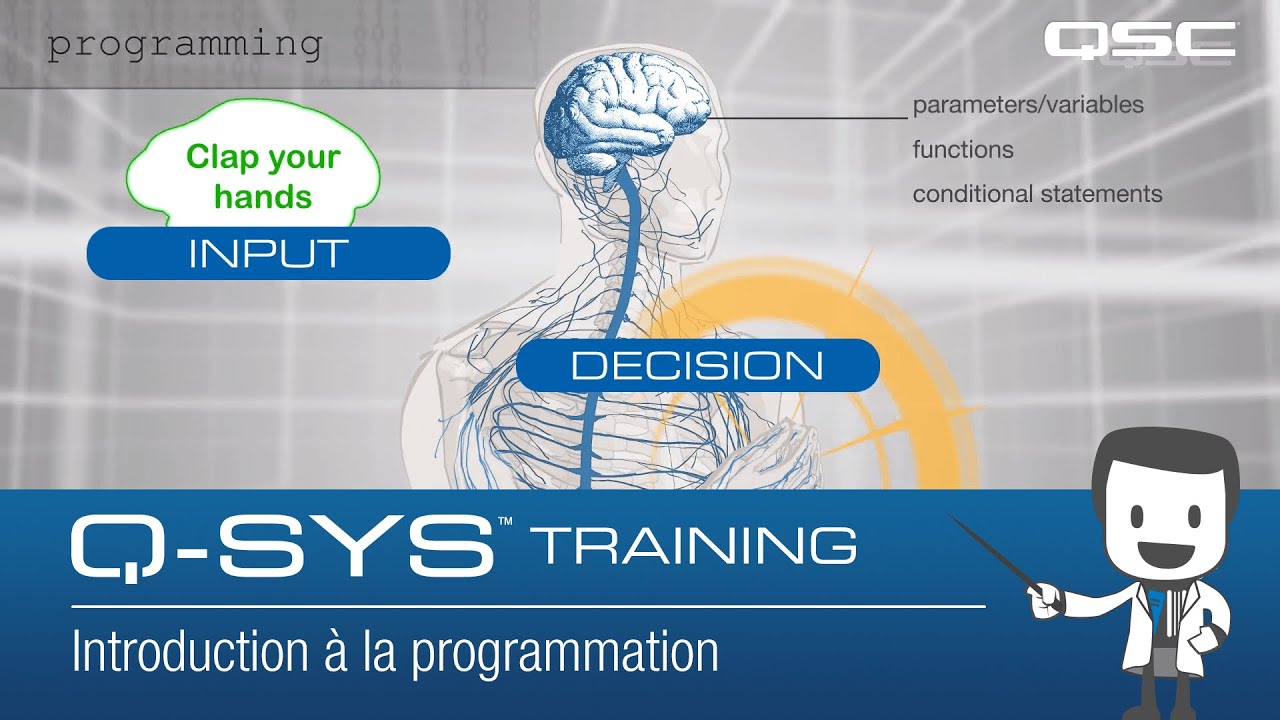 Q-SYS Control 101: Programming Introduction (FR)