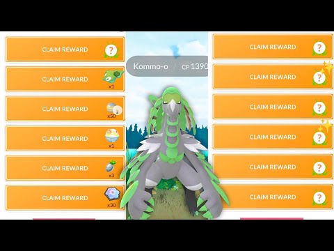 Jangmo - o Yeah! Special Research - Ultimate Rewards & Shiny