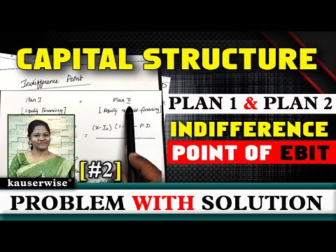 Indifference Point - Capital Structure - Calculation of EBIT - EPS ...