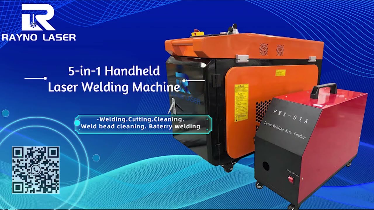 Rayno laser 5 in 1 Hanheld laser welding machine function introduction